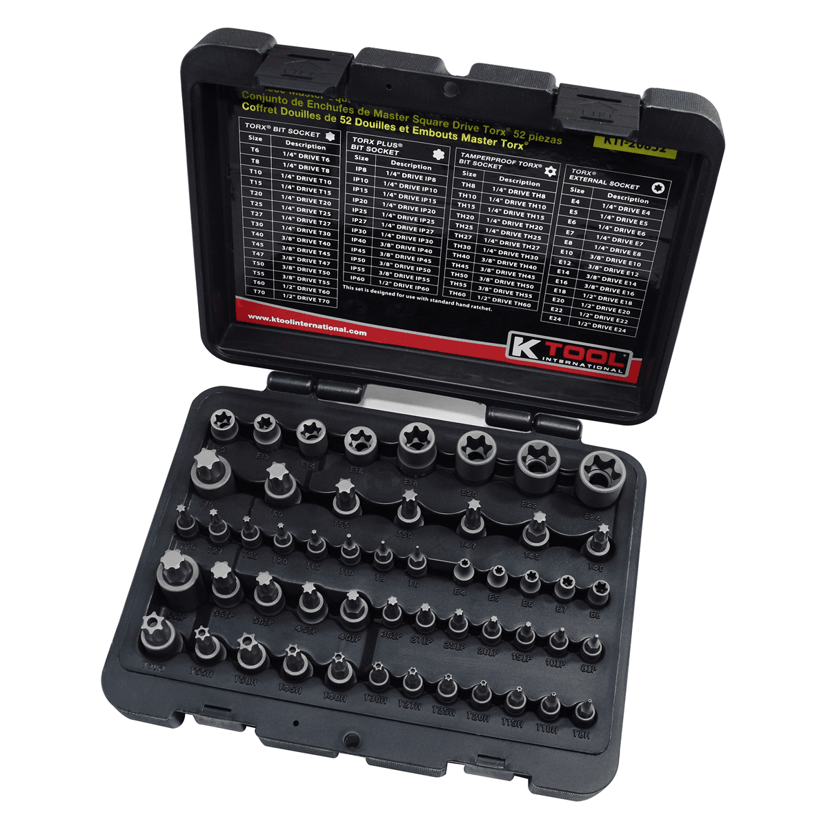 K-Tool 50852 52 Piece Master Torx Bit Set - Walmart.com