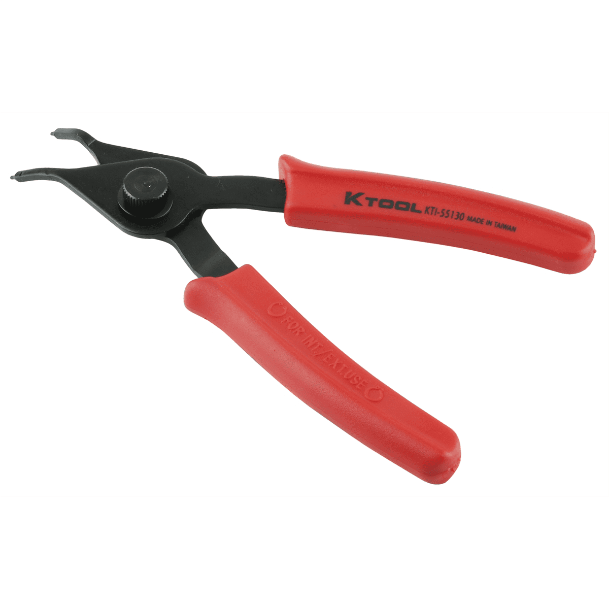 K-Tool 55130.038" with 45-Degree Bent Tip Reversible Snap Ring Plier ...