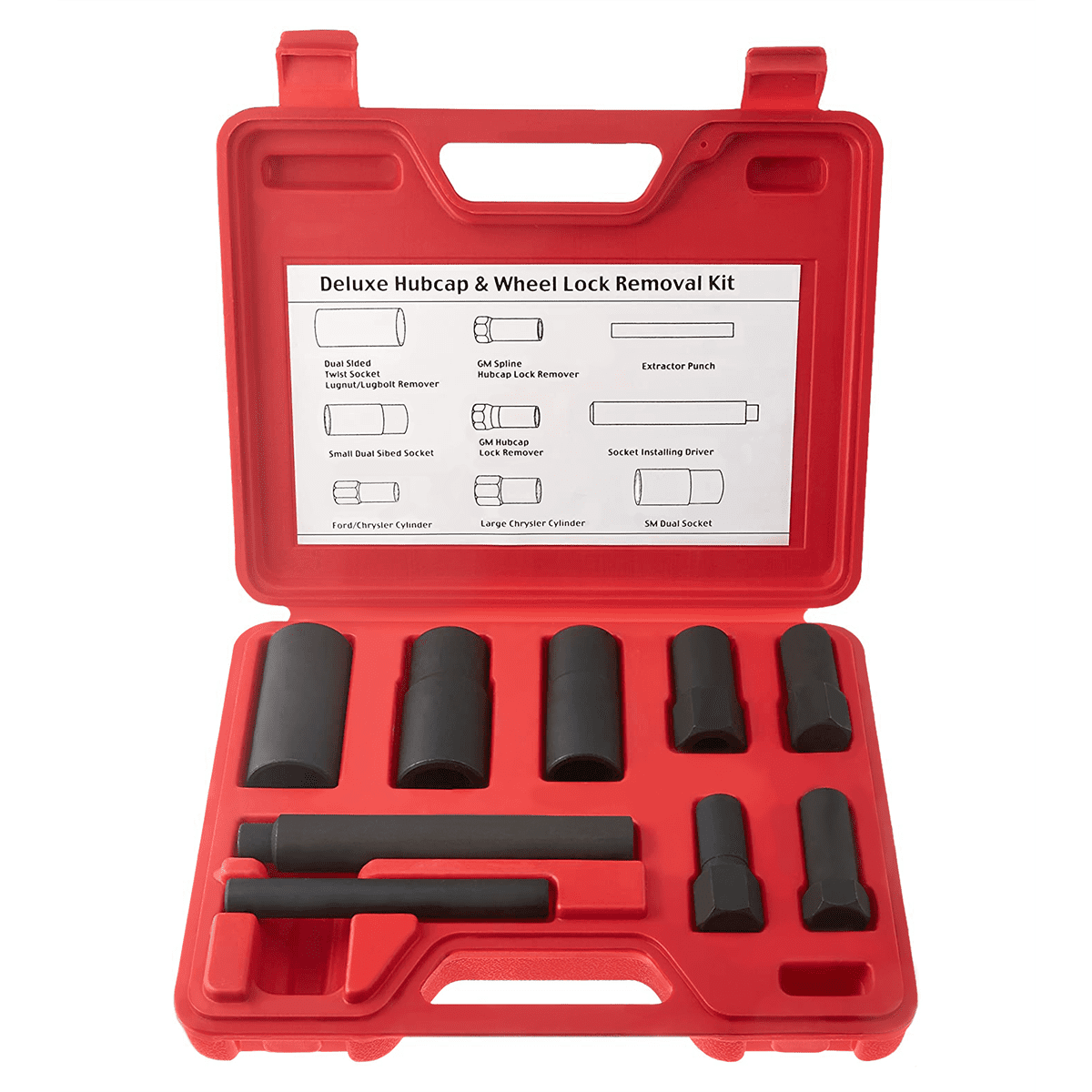 K-Tool 71910 Lug Nut Remover Set - Walmart.com