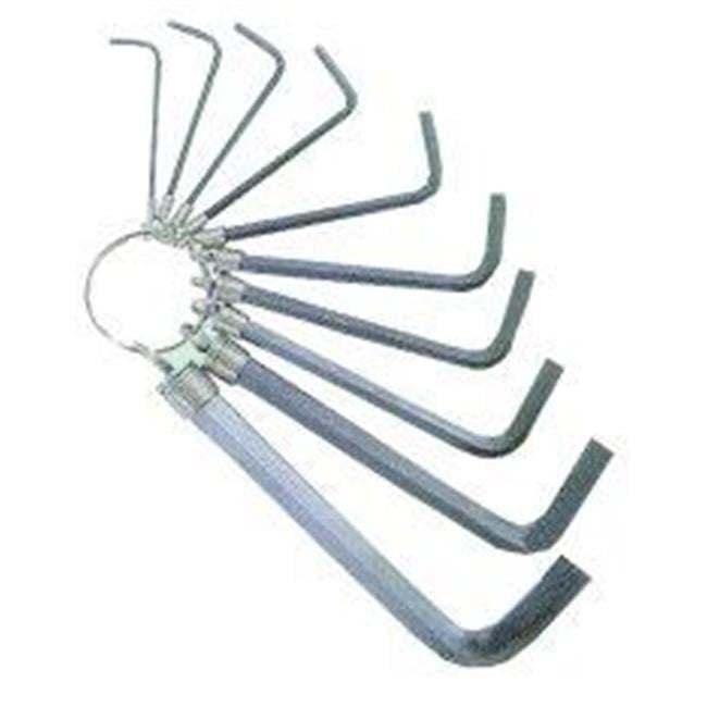 K Tool International 10 Piece SAE Hex Key Set on a Ring - Walmart.com