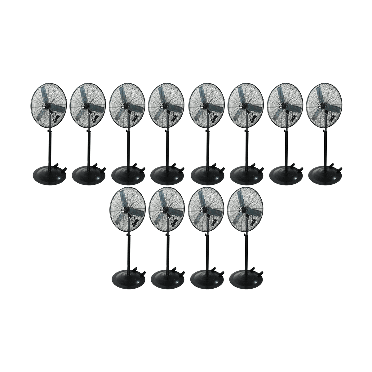 K Tool International 30" Pedestal Industrial Fan (Pallet of 12 ...
