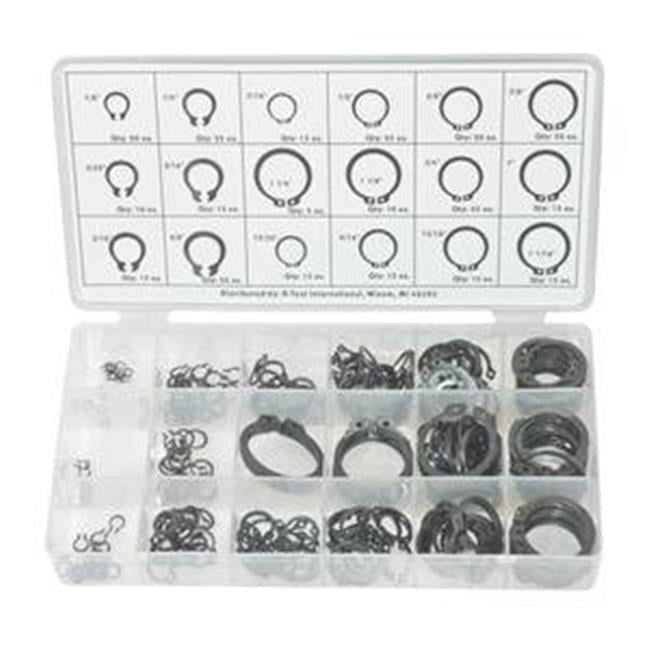 K Tool International 300 Piece Snap Ring Assortment - Walmart.com