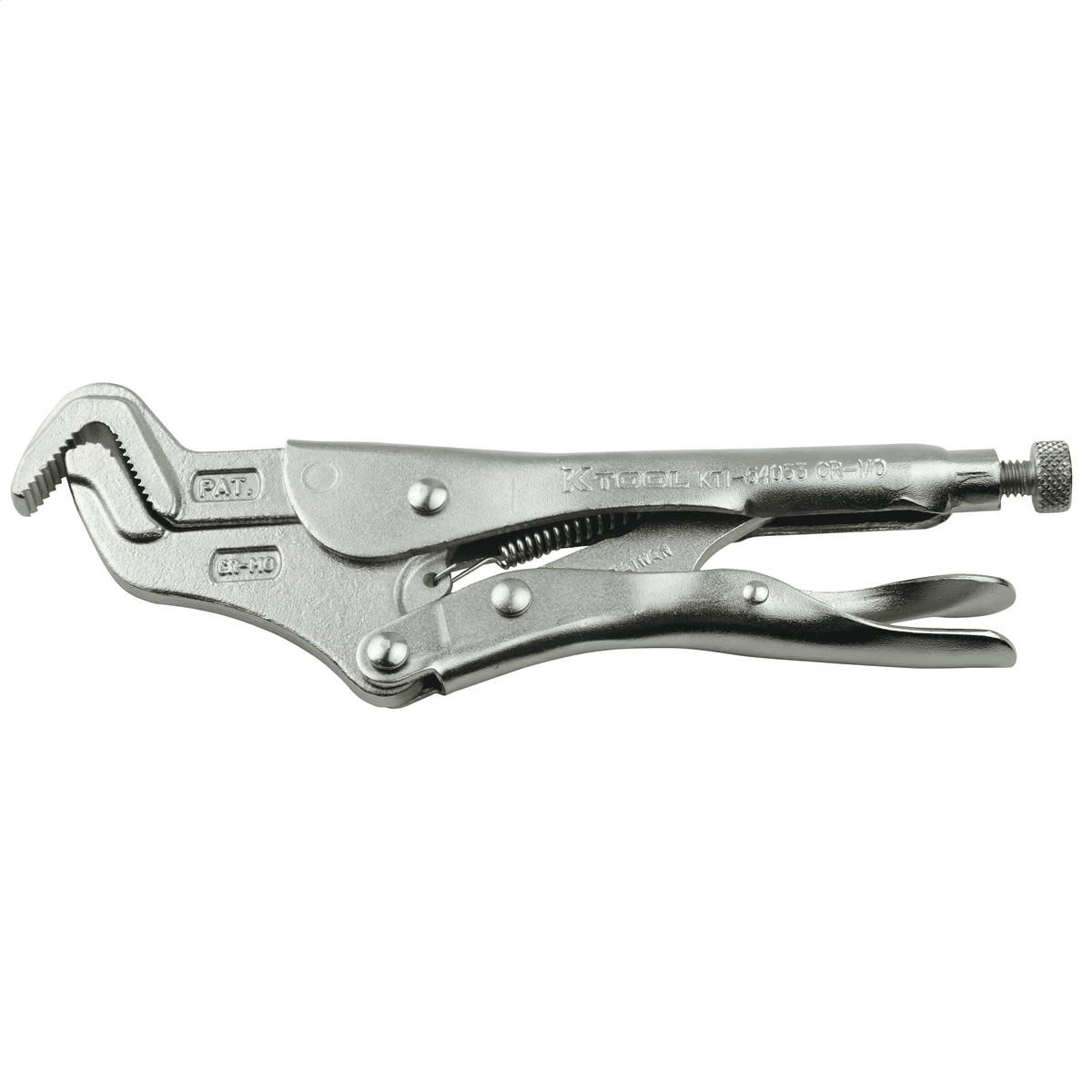 K-Tool 54053 9" Long Parrot Plier with Jaw capacity from 15/64" to 1-1/ ...