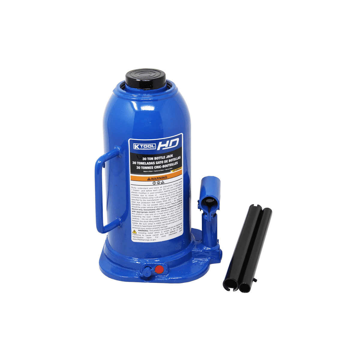 K Tool International Bottle Jack 30 Ton Manual HD - Walmart.com