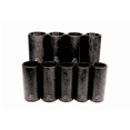 K Tool International Socket Set Metric Impact 9 Piece 1/2 Inch Drive 6 ...