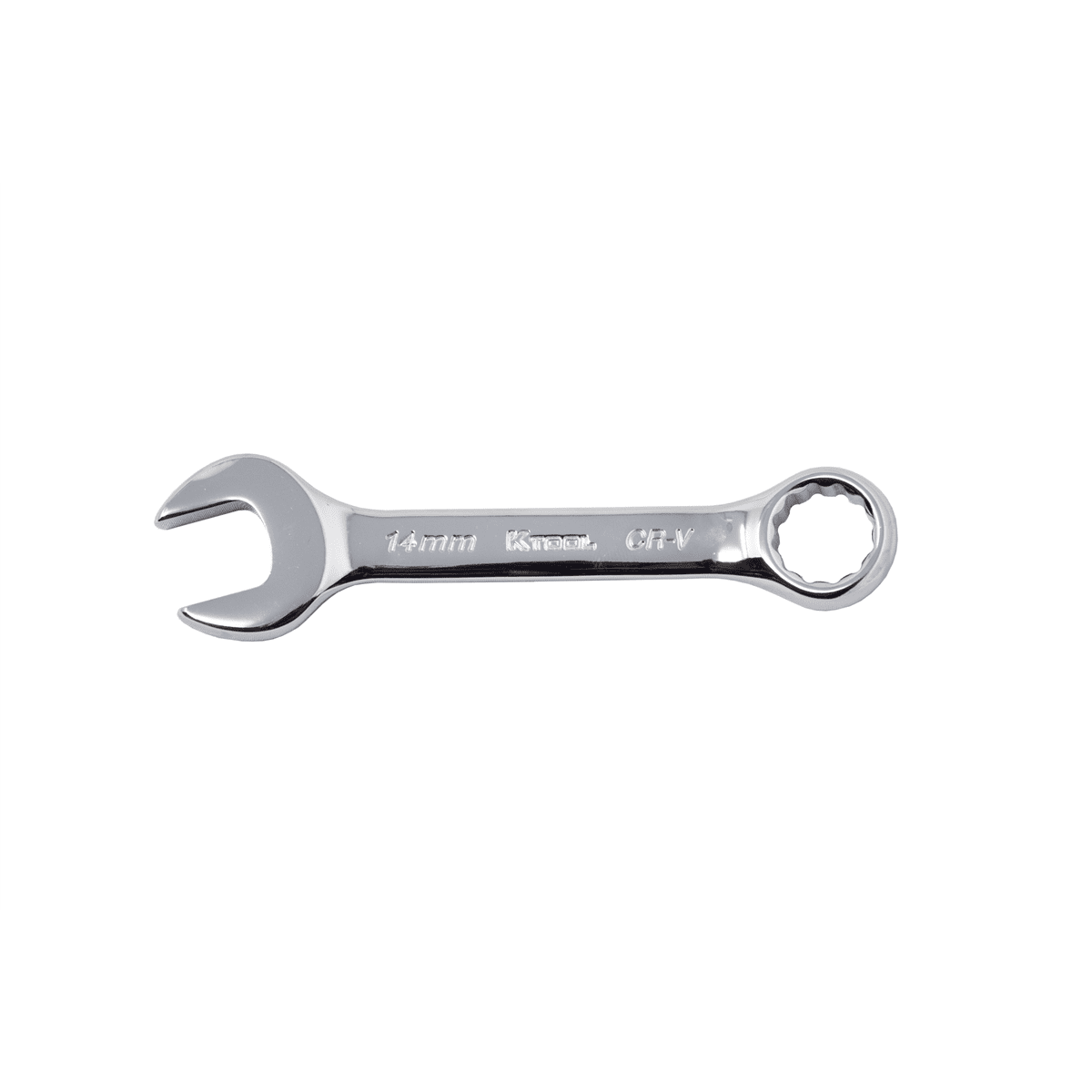 K Tool International Wrench 14mm Combination Short 12 Point 15 Degree ...