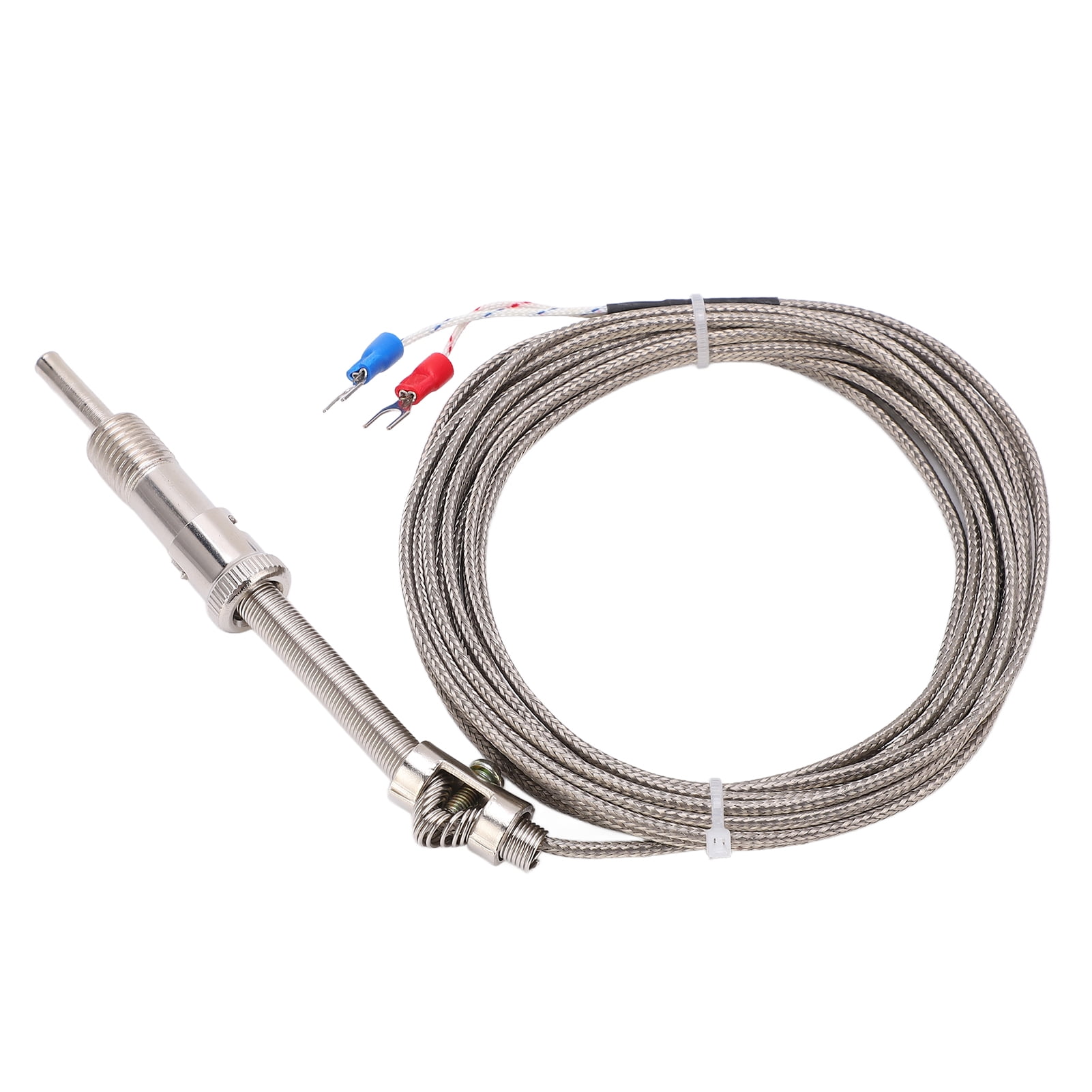 K Type Compression Spring Thermocouple Shielded Thermocouple Wire Probe ...