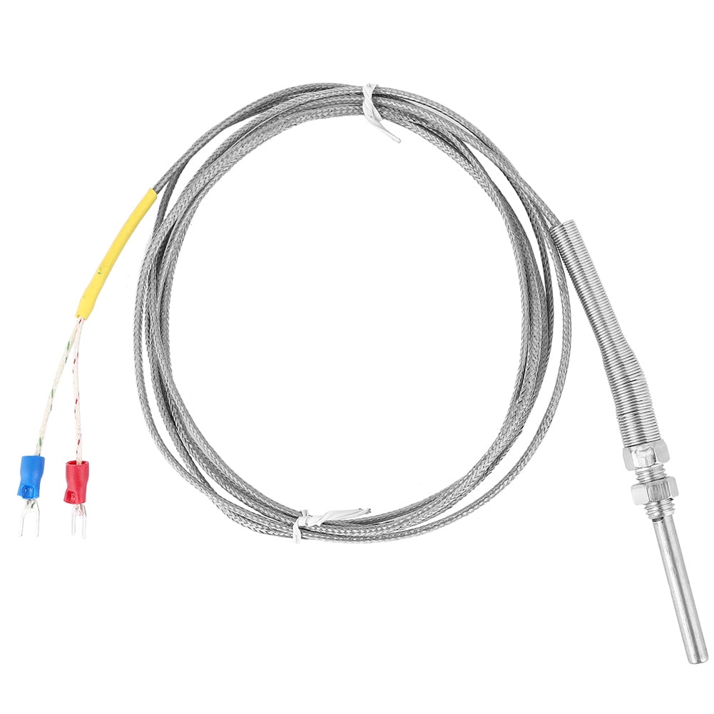 K Type Probe Thermocouple 2m Cord M8 Thread Temperature Sensor ...