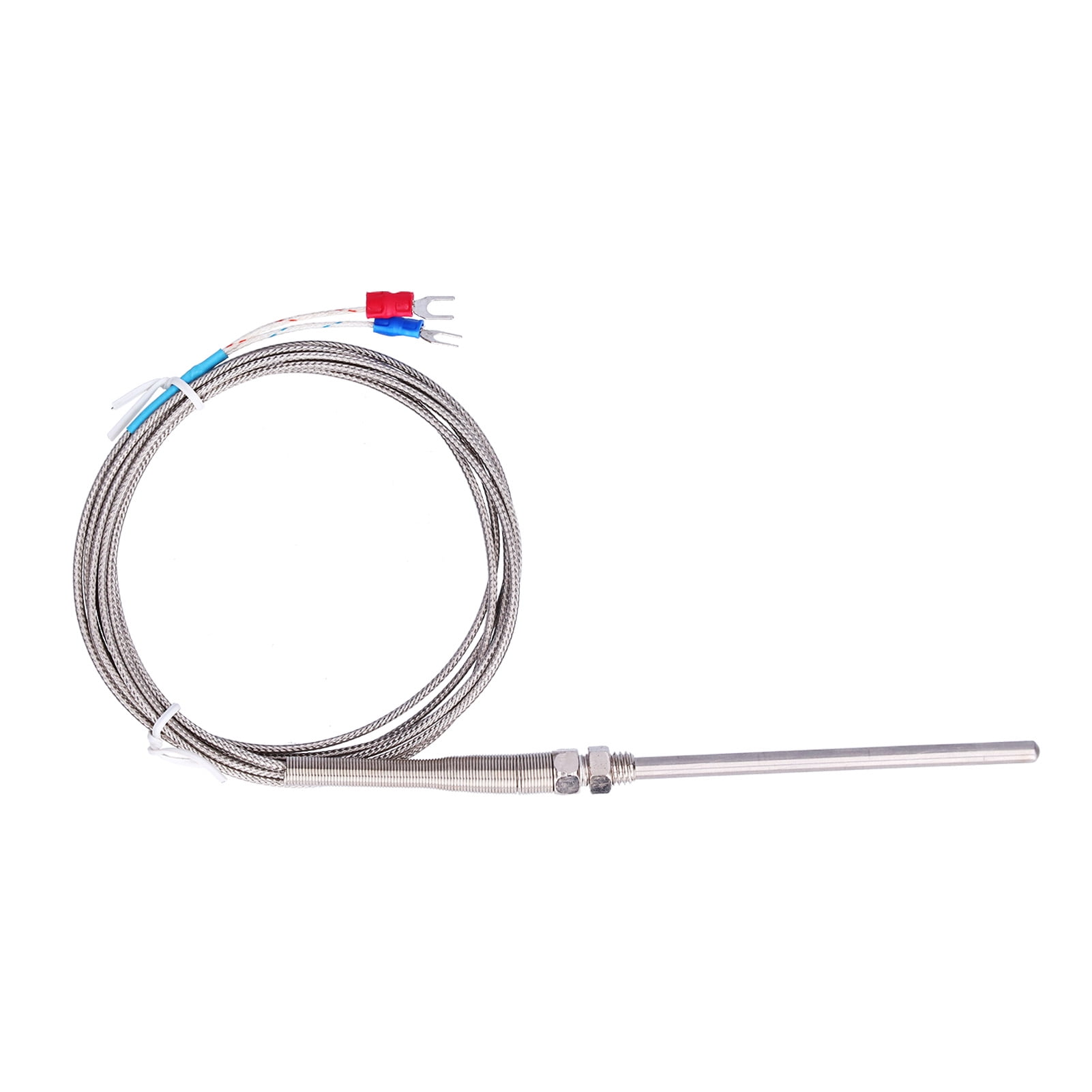 K Type Temp Thermocouple Temperature Sensor Thermal Probe Stainless ...