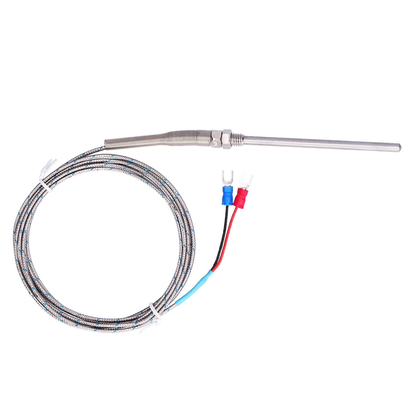 K Type Temp Thermocouple Temperature Sensor Thermal Probe Stainless ...