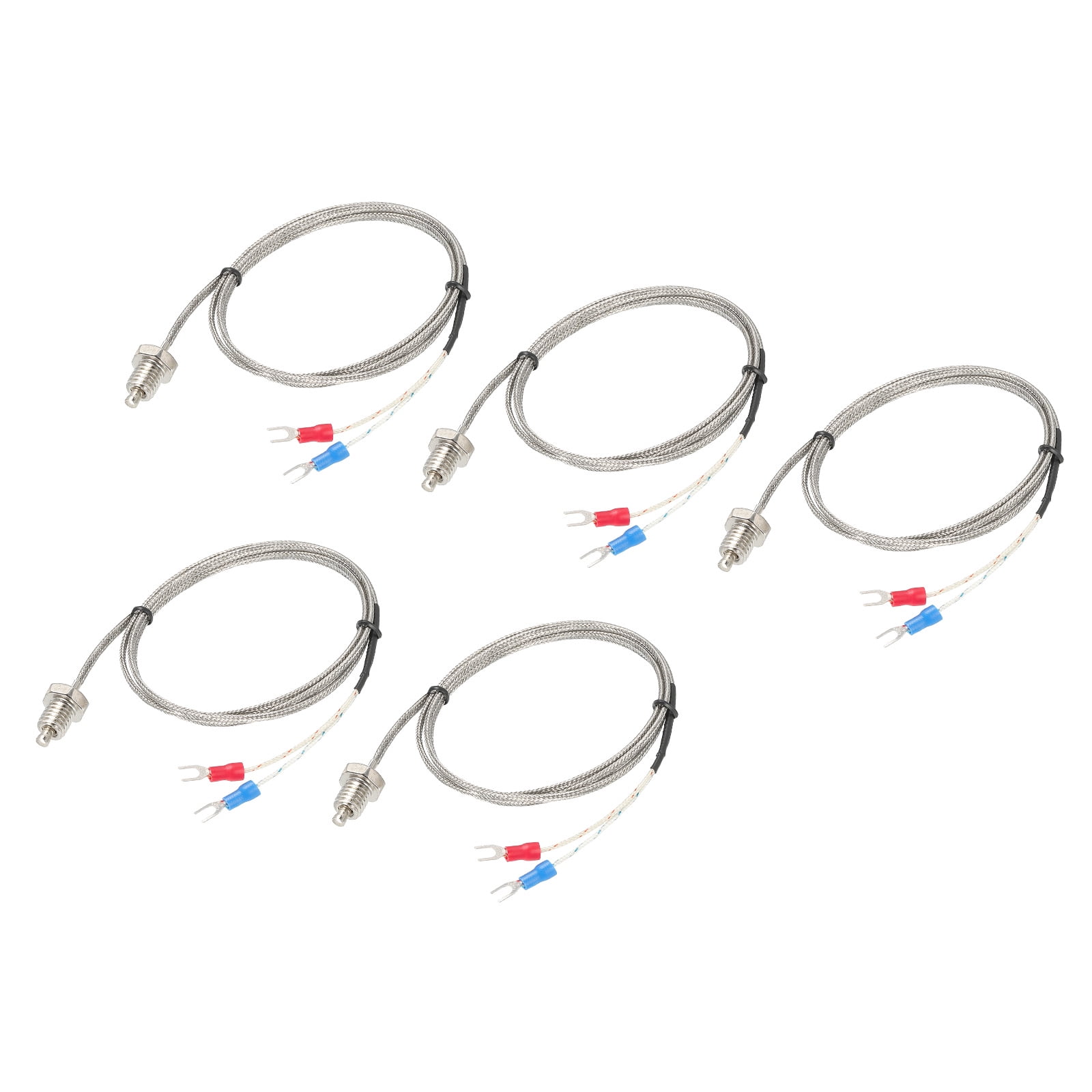 K Type Temperature Sensor 5pcs M10 Screw Temperature Probe Thermocouple ...