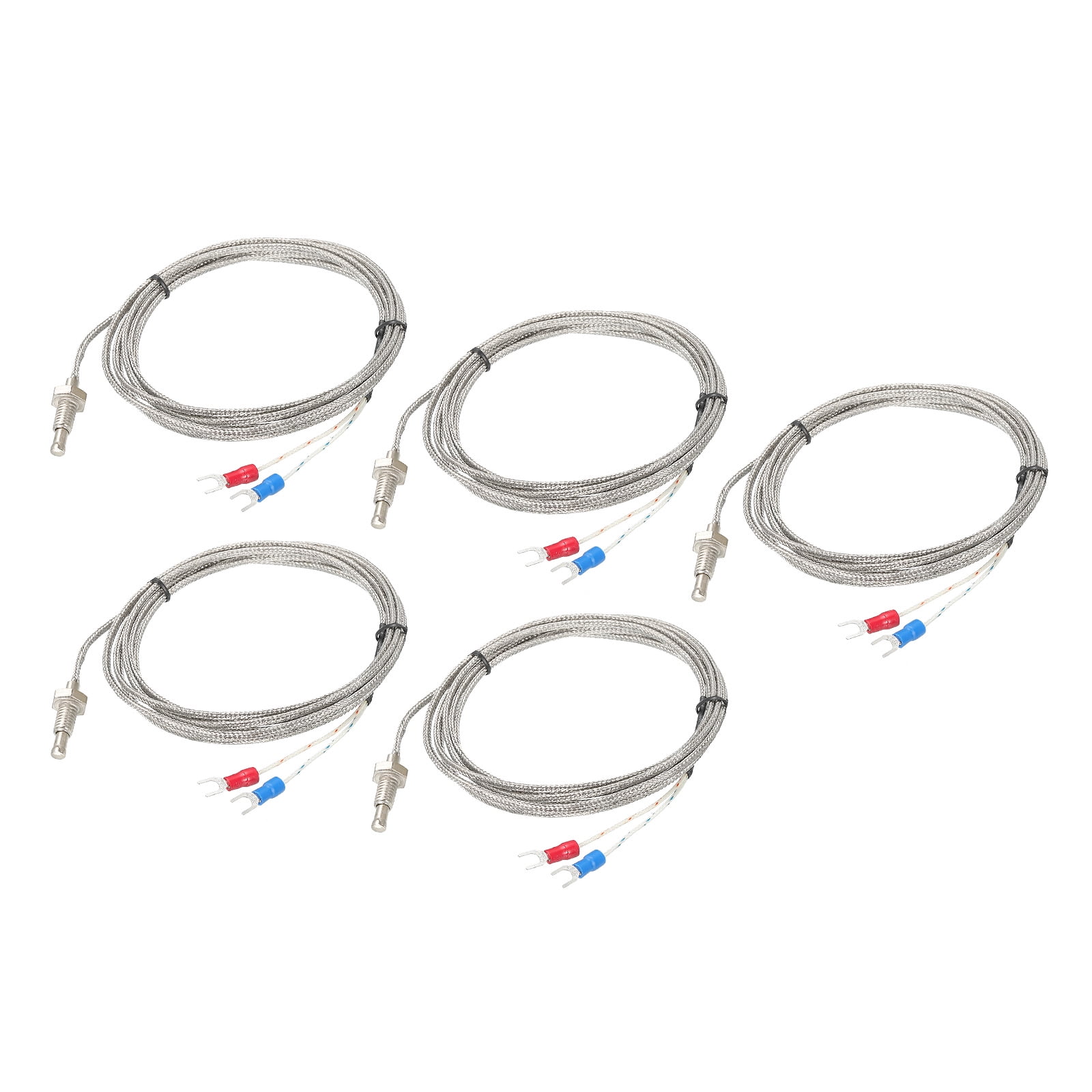 K Type Temperature Sensor 5pcs M6 Screw Temperature Probe Thermocouple ...