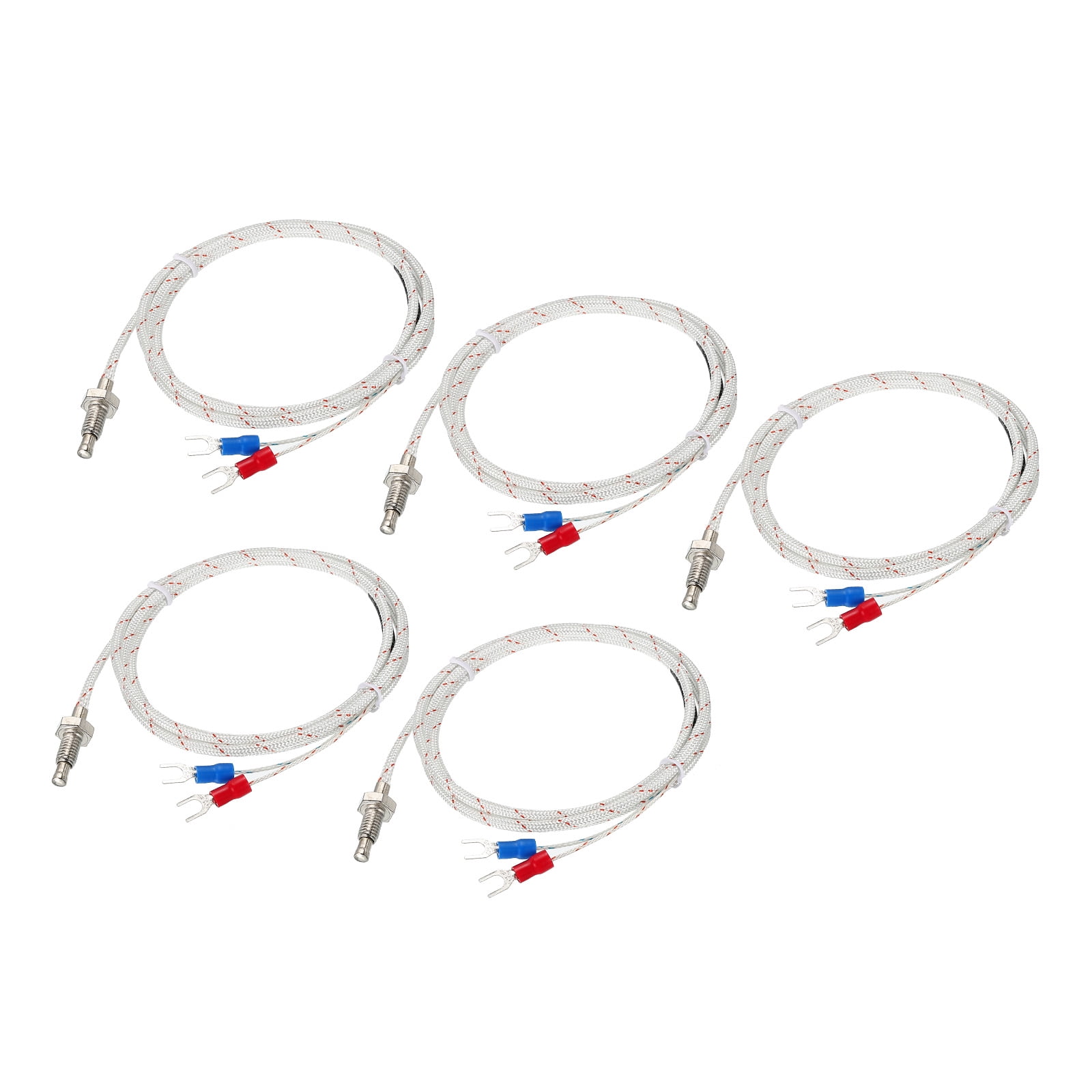K Type Temperature Sensor 5pcs M6 Screw Temperature Probe Thermocouple ...