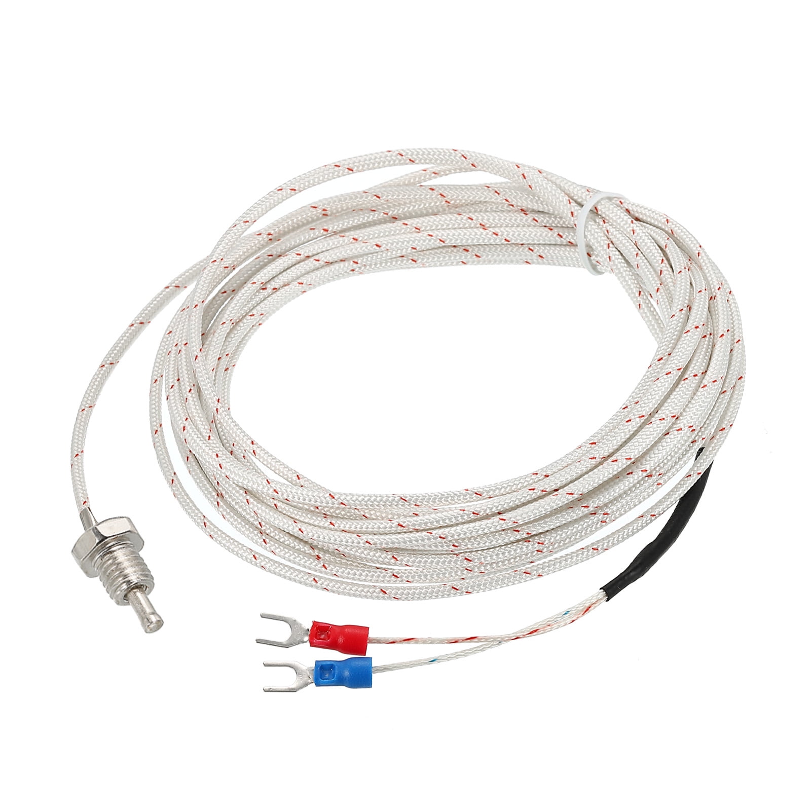 K Type Temperature Sensor M10 Screw Temperature Probe Thermocouple 16ft ...