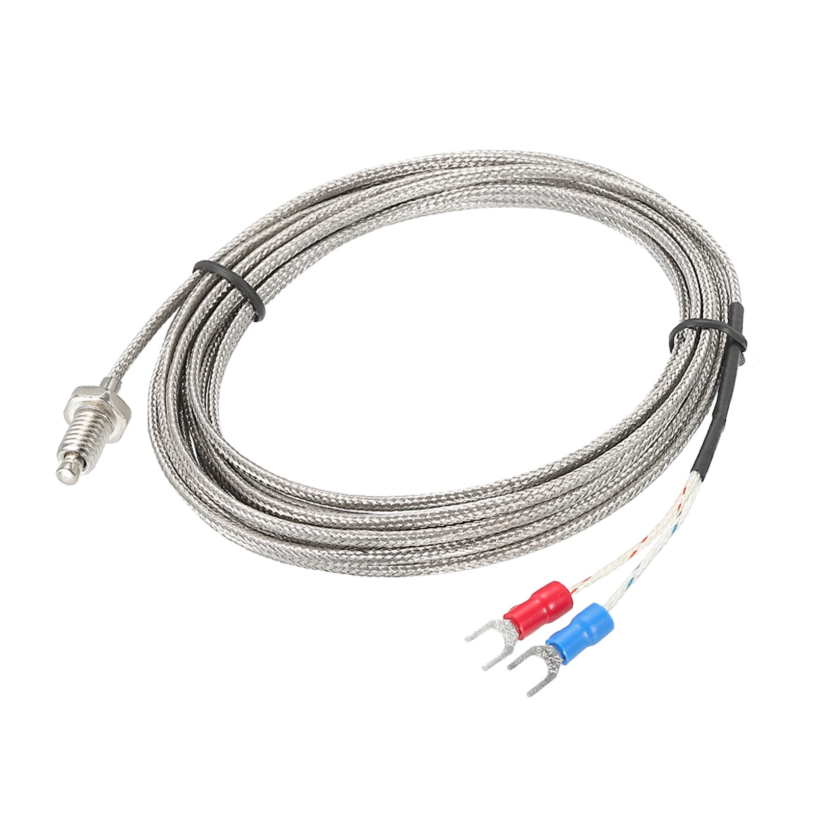 K Type Temperature Sensor M8 Screw Temperature Probe Thermocouple 4m 0 ...