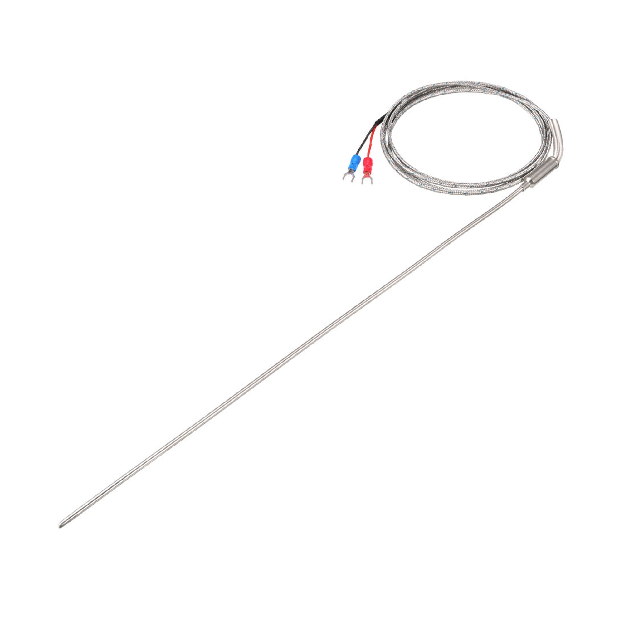 K Type Temperature Sensor Probe 1.5M Cable 3mm x 300mm Probe ...