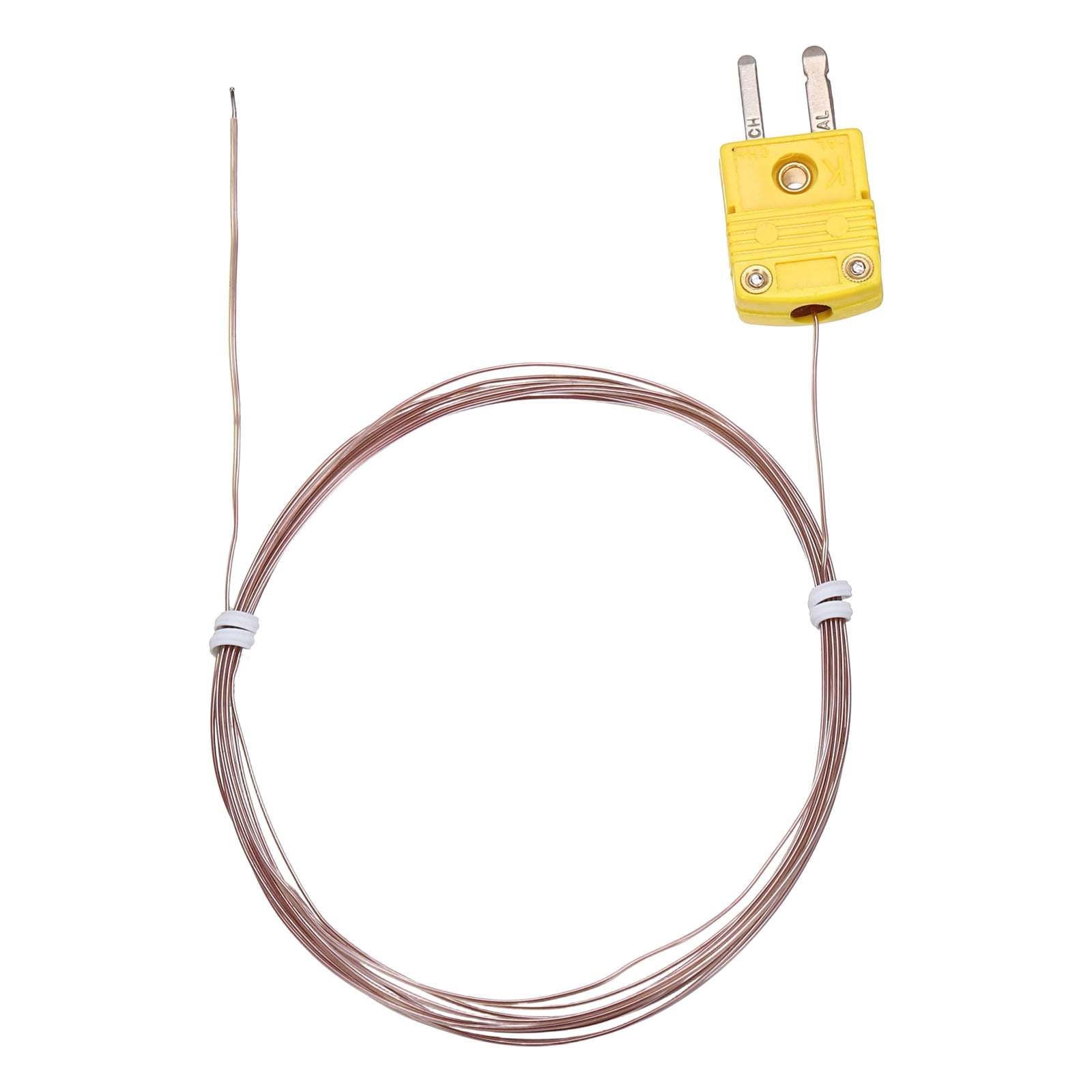 K Type Thermocouple Mini Connector Temperature Probe Sensor, 10ft ...