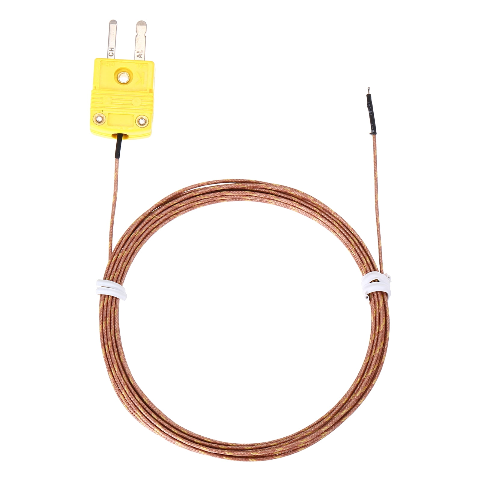 K Type Thermocouple Mini Connector Temperature Probe Sensor, 10ft ...
