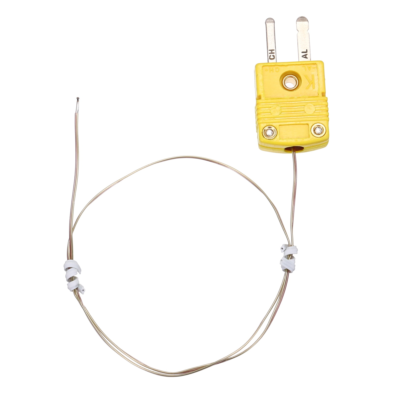 K Type Thermocouple Mini Connector Temperature Probe Sensor, 1ft ...