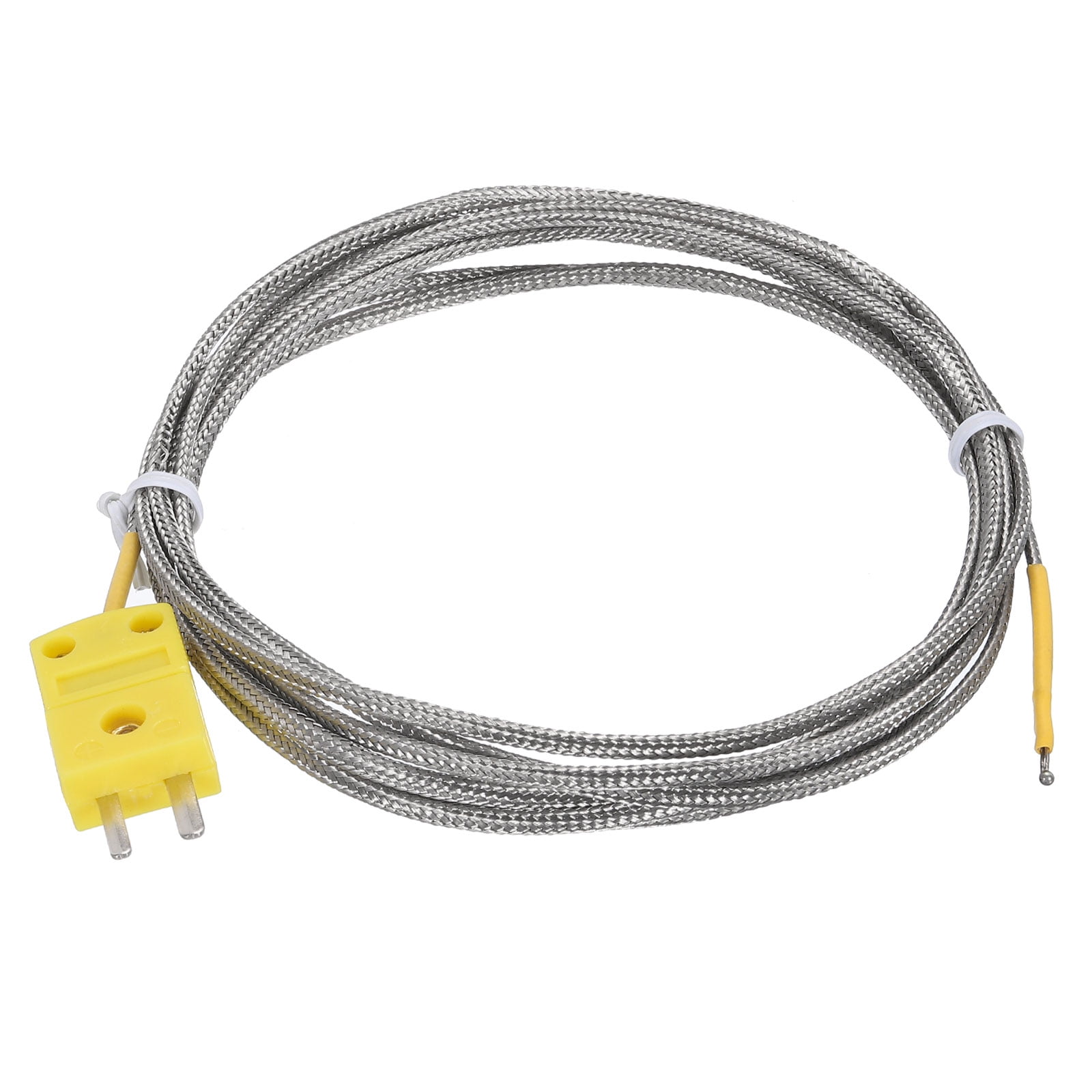 K Type Thermocouple Mini Connector Temperature Sensor Metal Shielded ...