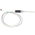 K Type Thermocouple Sensor Nichrome Shielded Wire Sensors with Straight ...