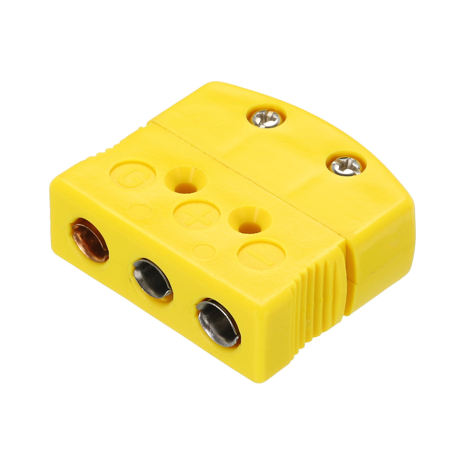 K Type Thermocouple Wire Connectors Female Plug Adapter with 3 Prong ...