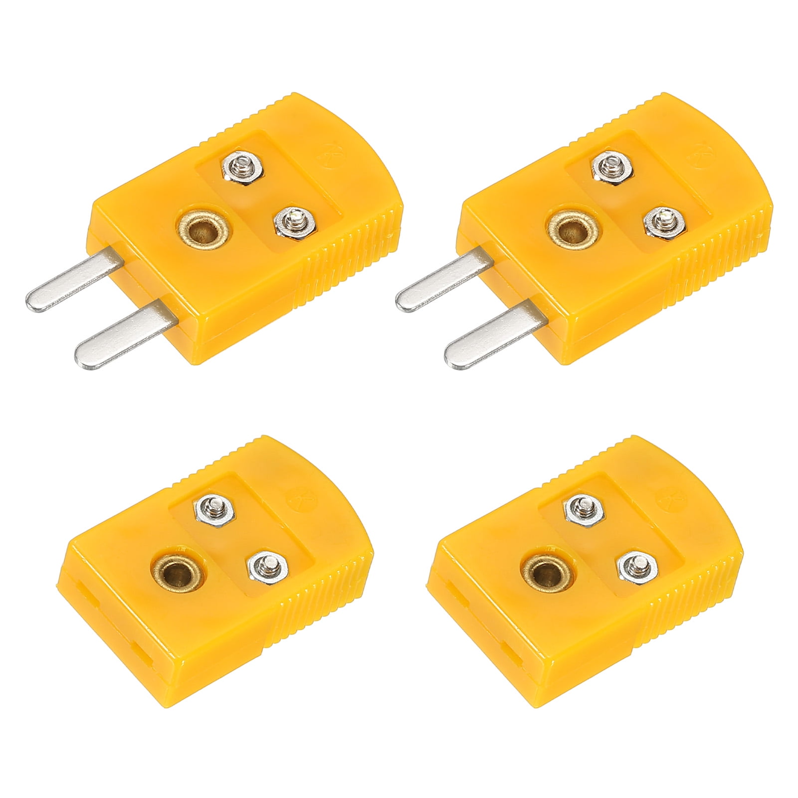 K Type Thermocouple Wire Connectors Male Female Plug Adapter High ...