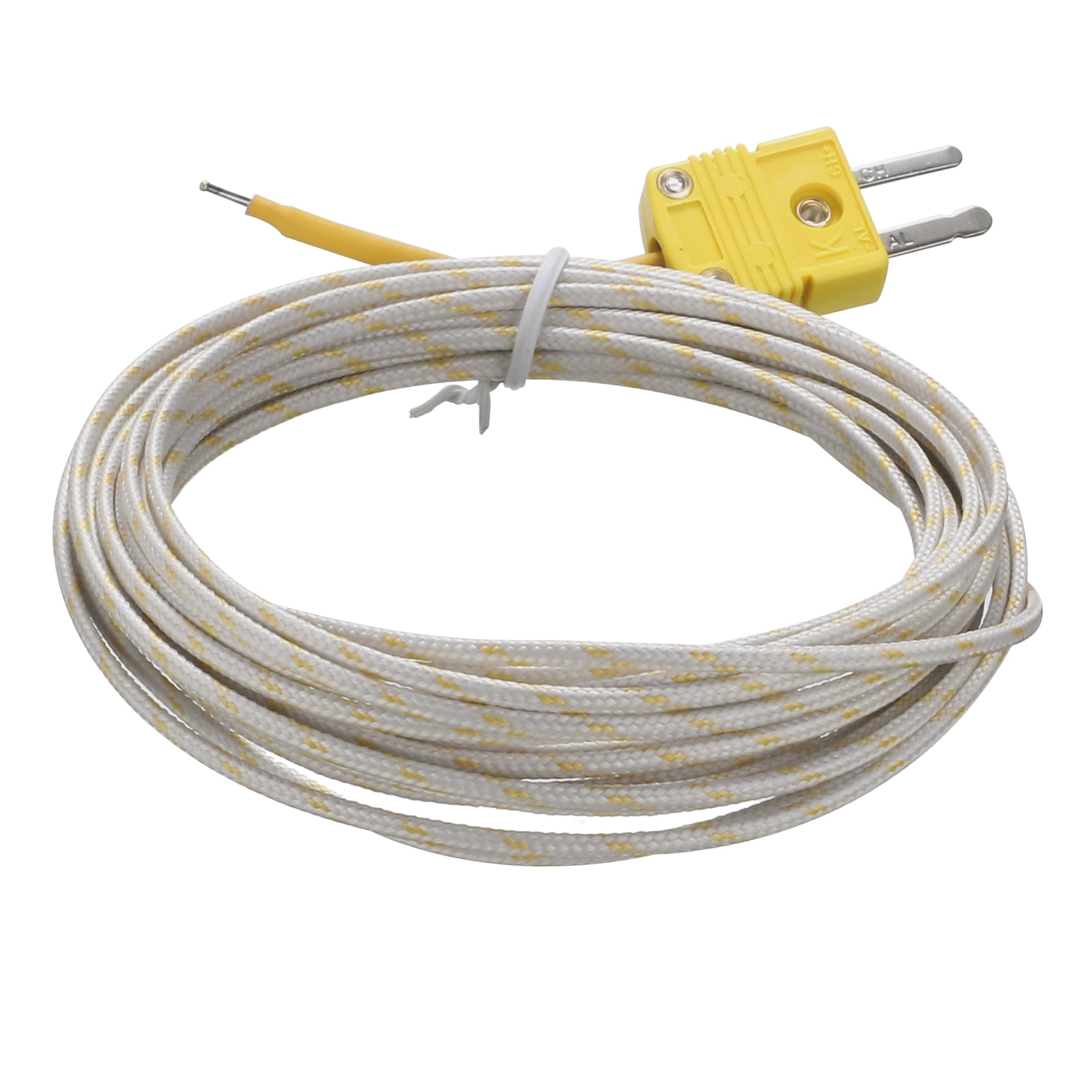 K-Type Thermocouple Wire with Miniature Mini Connectors PVC Up To 200°C ...
