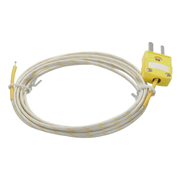 K-Type Thermocouple Wire with Miniature Mini Connectors PVC Up To 200°C ...