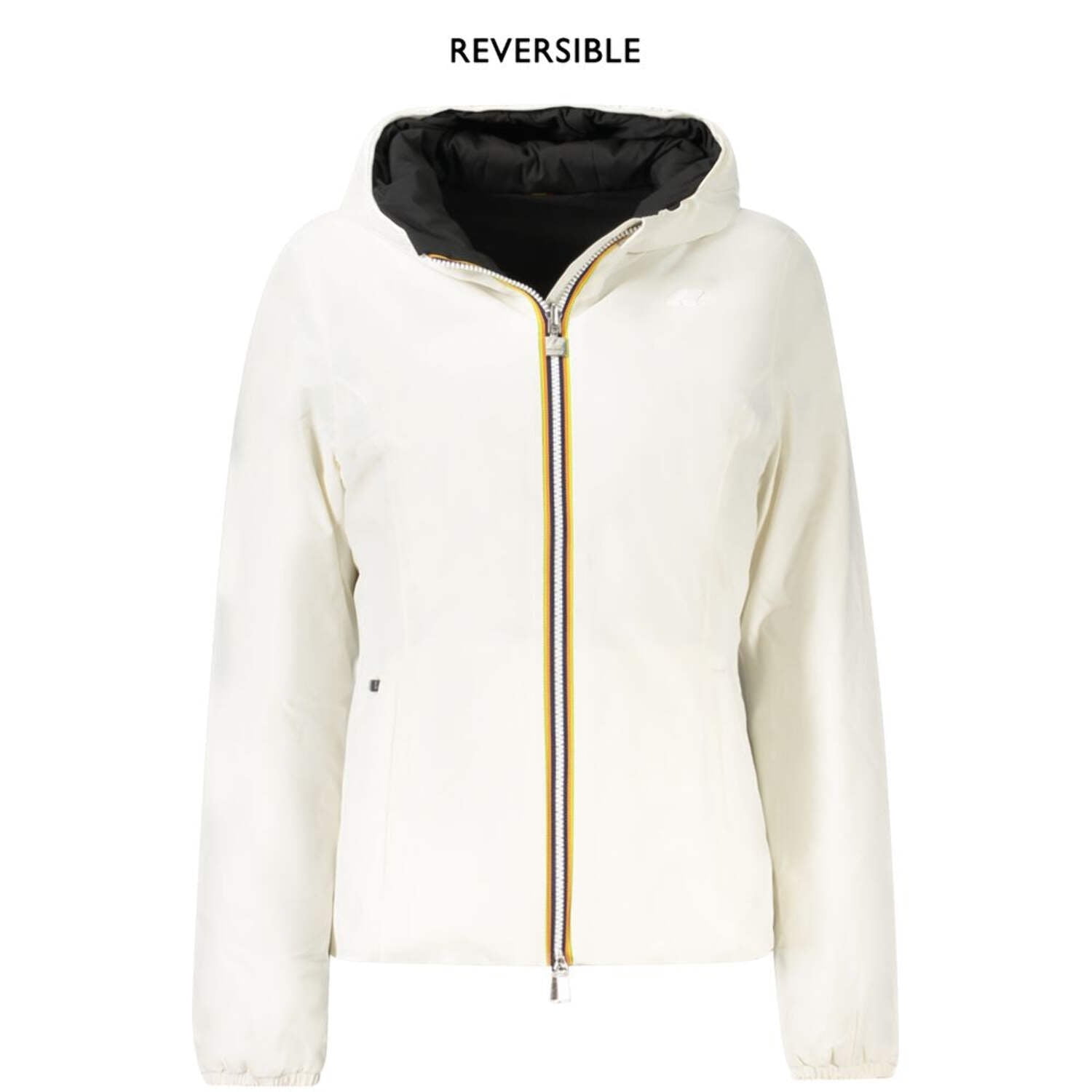 K-WAY White Nylon Women Jacket - Walmart.com