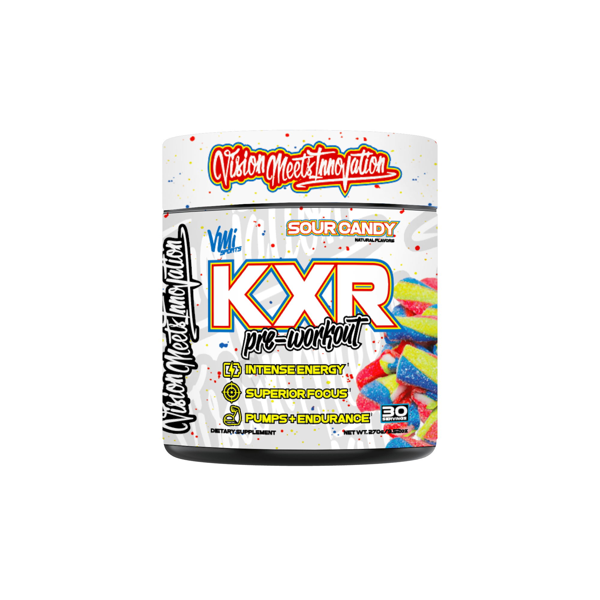 K-XR Pre-Workout Energy Powder | Intense Energy Pre-Workout Drink for ...