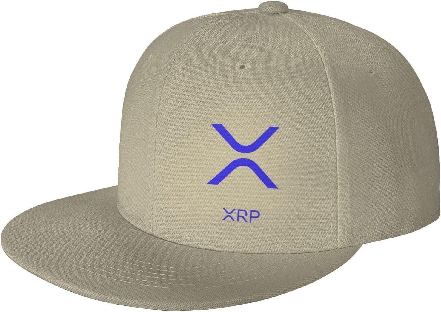 K Xrp Ripple Baseball Cap for Men Or Women Flat Brim Hat Adjustable ...