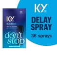 K Y Duration Spray 0 16 Fl Oz For Men Adult Couples Lidocaine