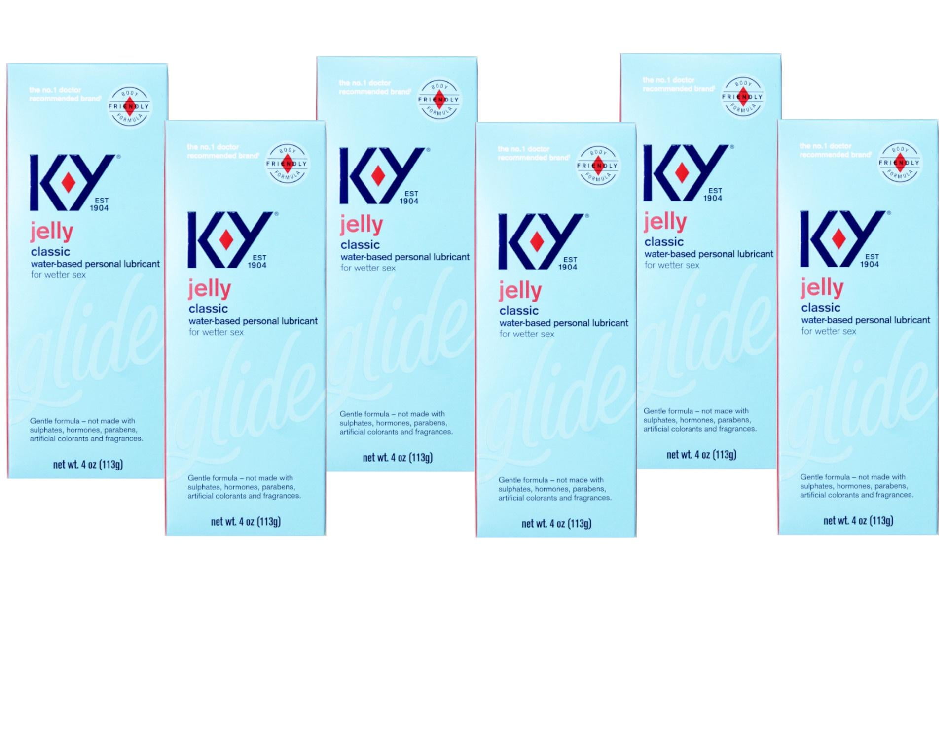 K-Y Jelly Lube, Personal Lubricant, Water-Based Formula, Safe to Use ...