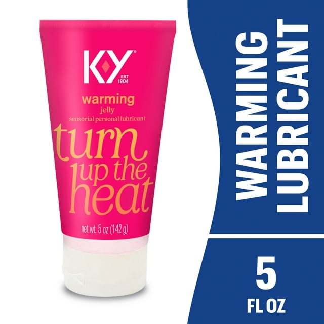 K-Y Warming Jelly Lube, Sensorial Personal Lubricant, Glycol Based ...