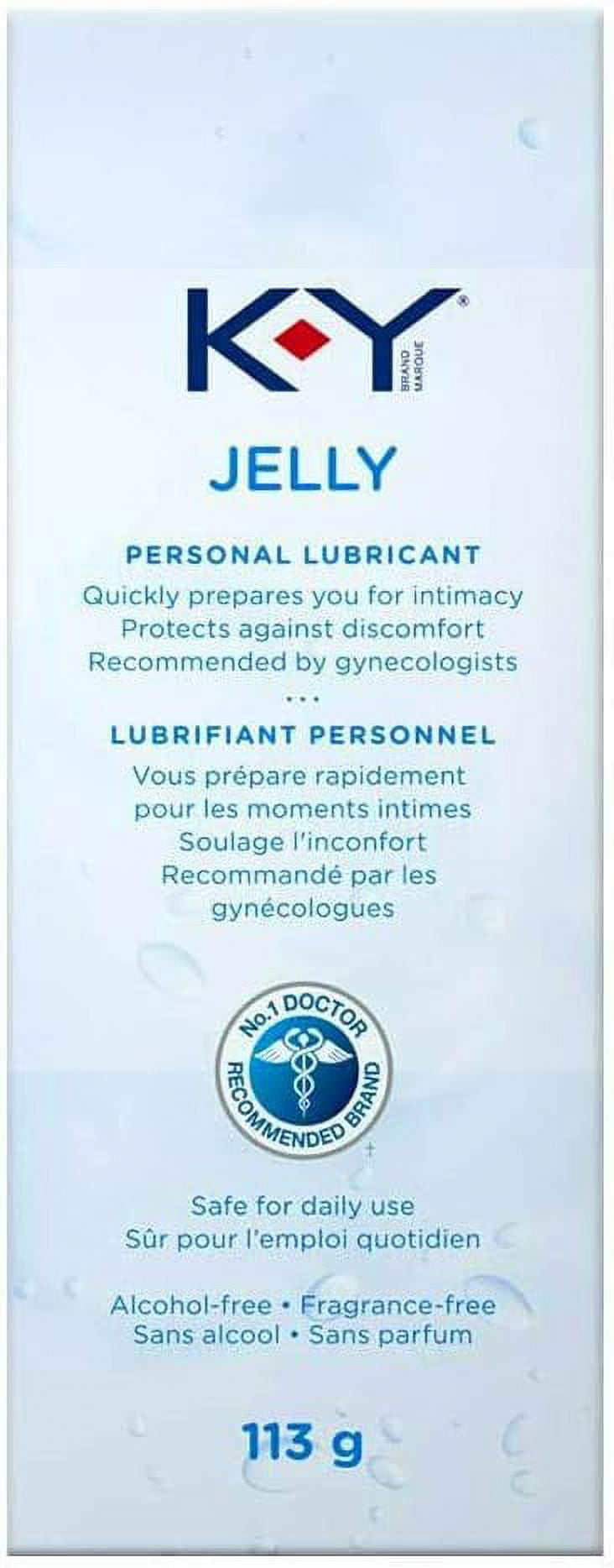 K-Y Jelly, Vaginal Lube Moisturizer and Personal Lubricant, Recommended ...