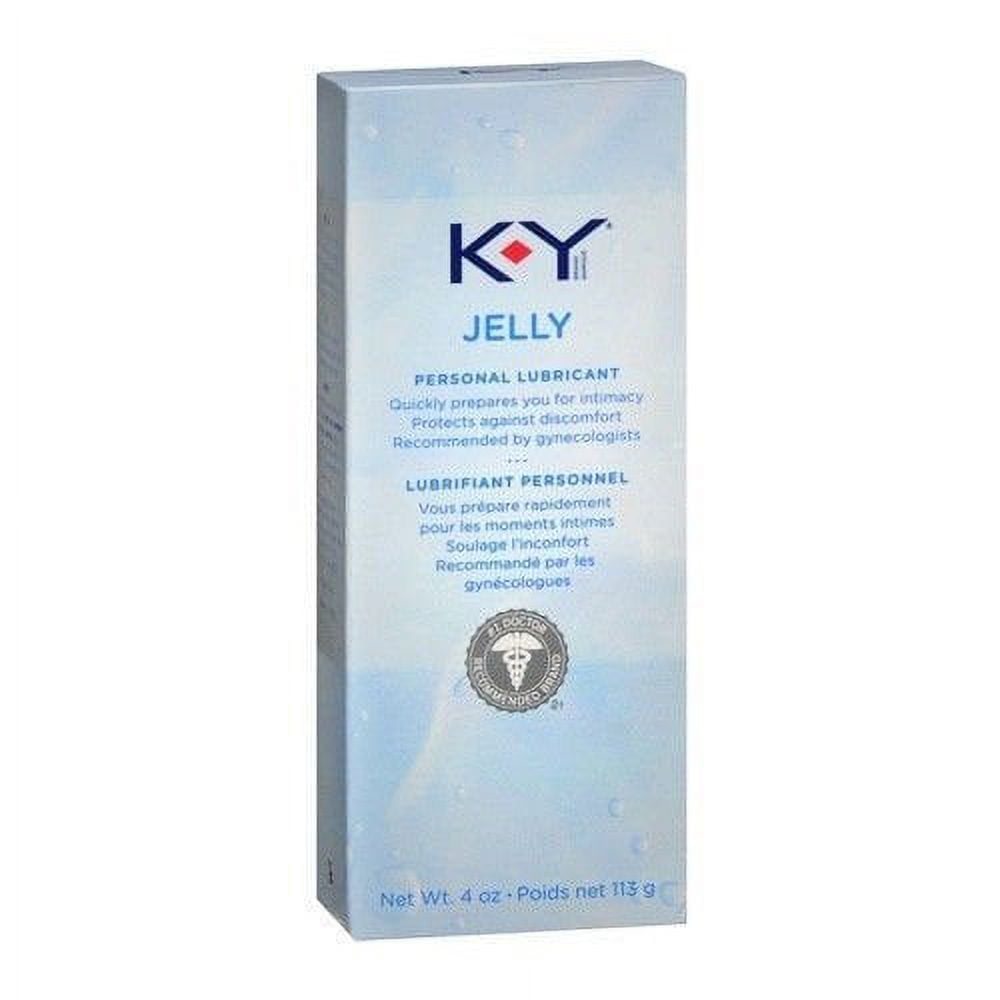 K-Y Jelly Water-Based Personal Lubricant, 4 oz (Pack of 4) - Walmart.com