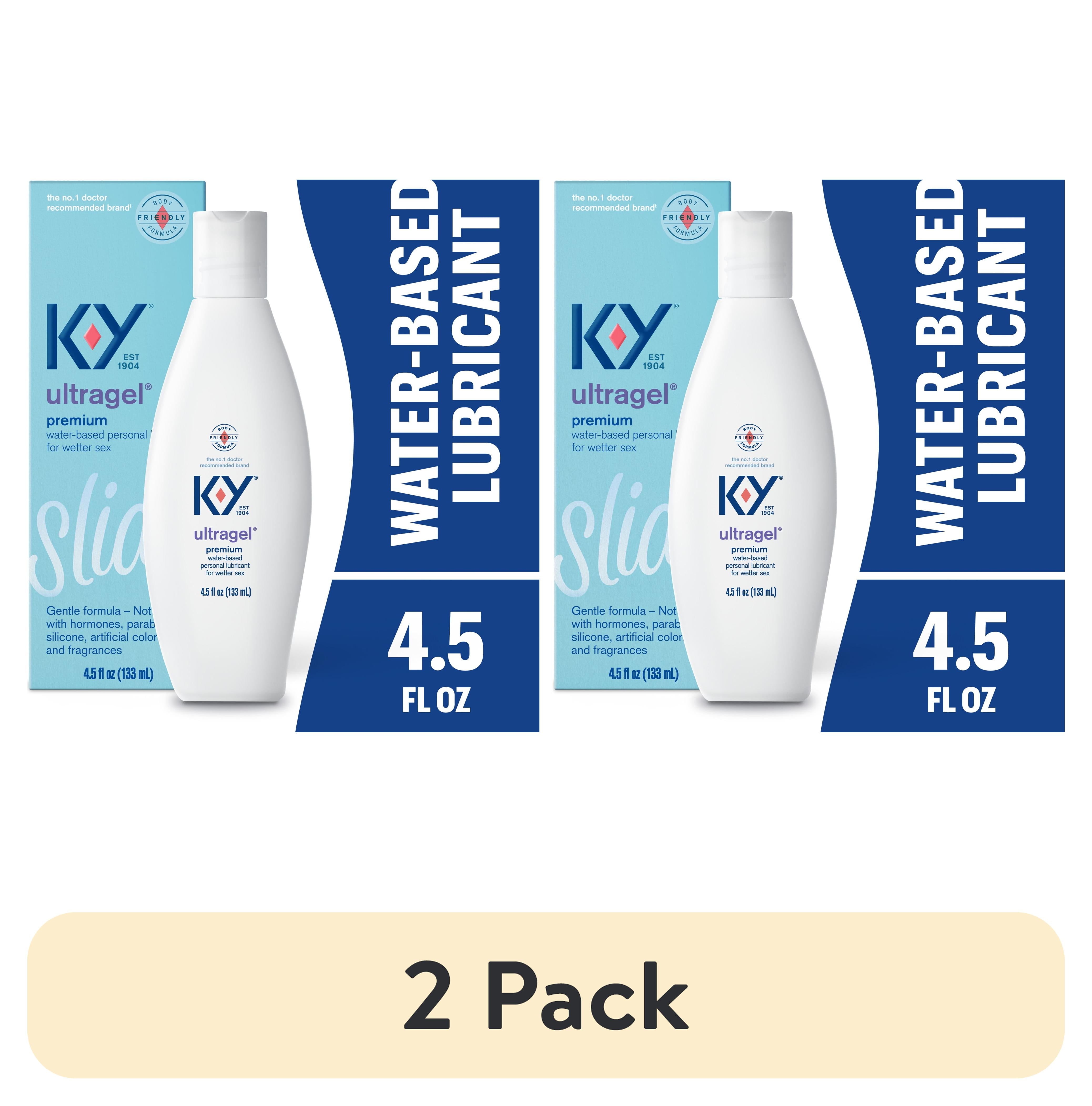 (2 pack) K-Y Ultragel Lube, Personal Water Based Lubricant For Sexual ...