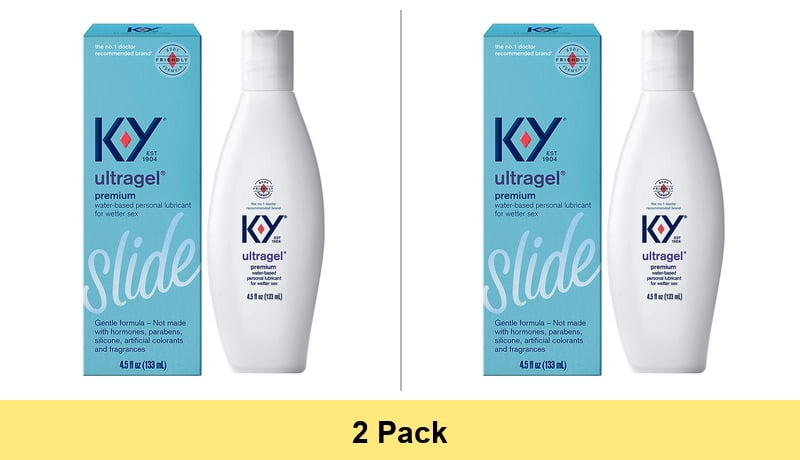 K-Y Ultragel Lube Personal Water Based Lubricant Sexual Wellness ...