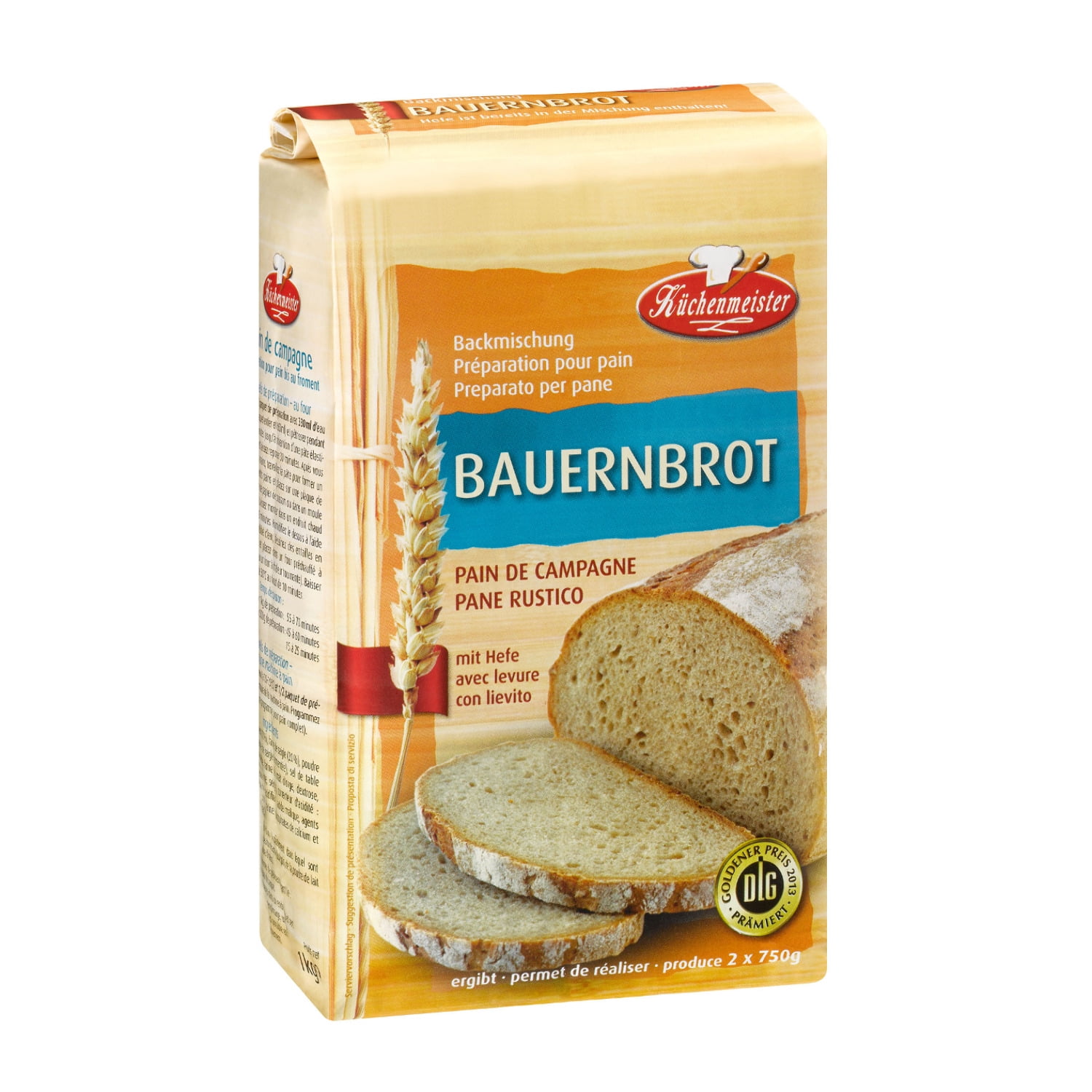 Küchenmeister Farmers Bread Baking Mix (Bauernbrot Backmischung ...