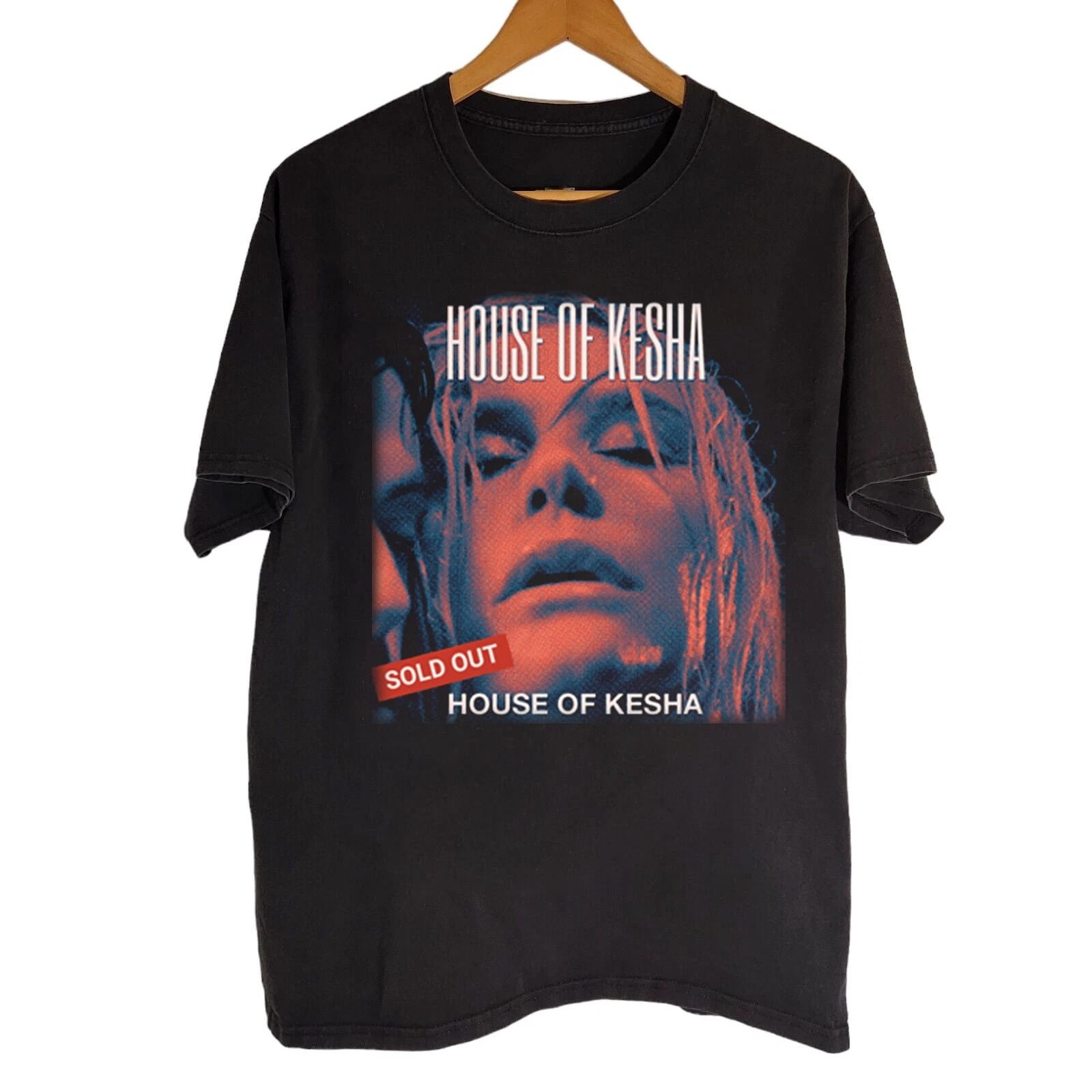 K.esha Inspired 2025 Tour Tee – Black Cotton Music Shirt – Pop Fan Gift ...