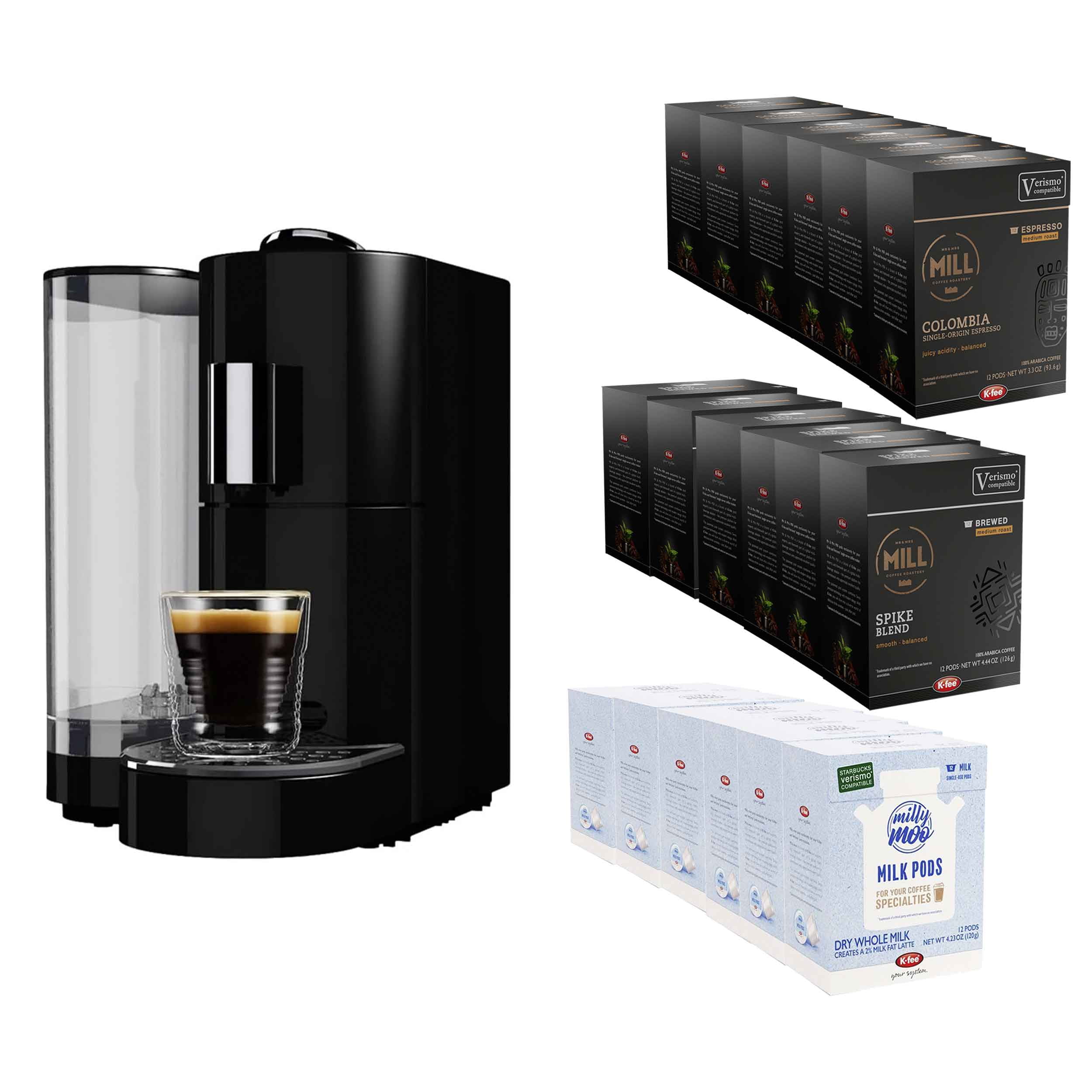 K-fee® Holiday Bundle: Twins II Single Serve Coffee and Espresso ...