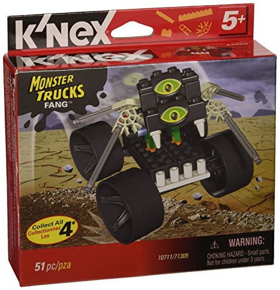 K'nex Monster Truck Fang Building Set Construction Knex - Walmart.com