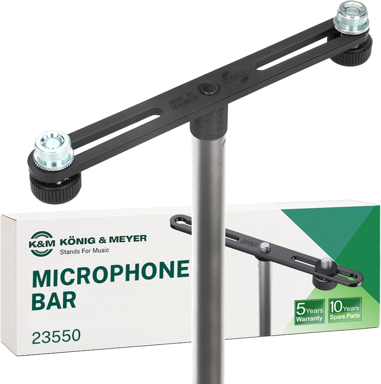 König & Meyer 23550.500.55 Microphone Bar | Adjustable Positioning for ...