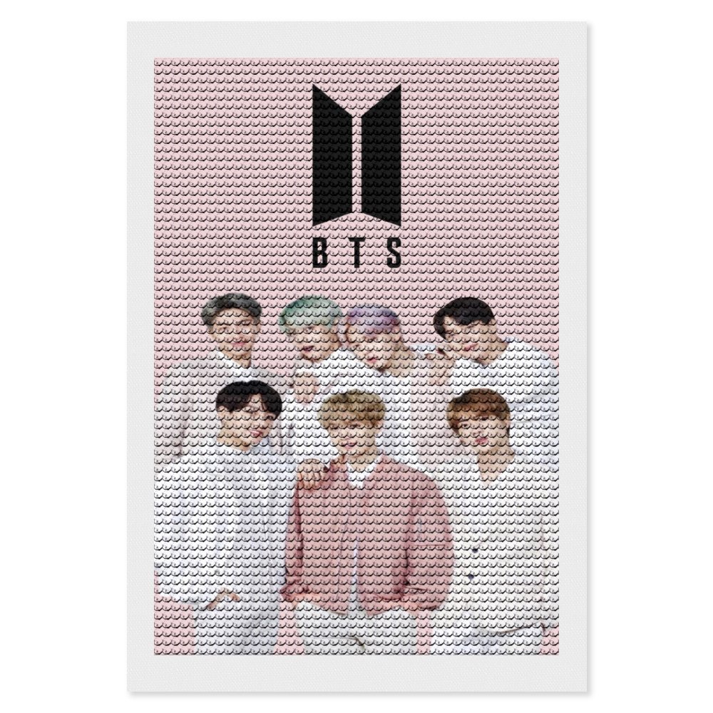 K-pop BTS DIY 5D Diamond Art Kits for Adults Diamond Art Diamond Art ...