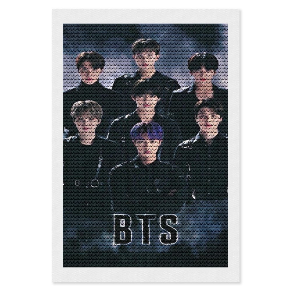 K-pop BTS DIY 5D Diamond Art Kits for Adults Diamond Art Diamond Art ...