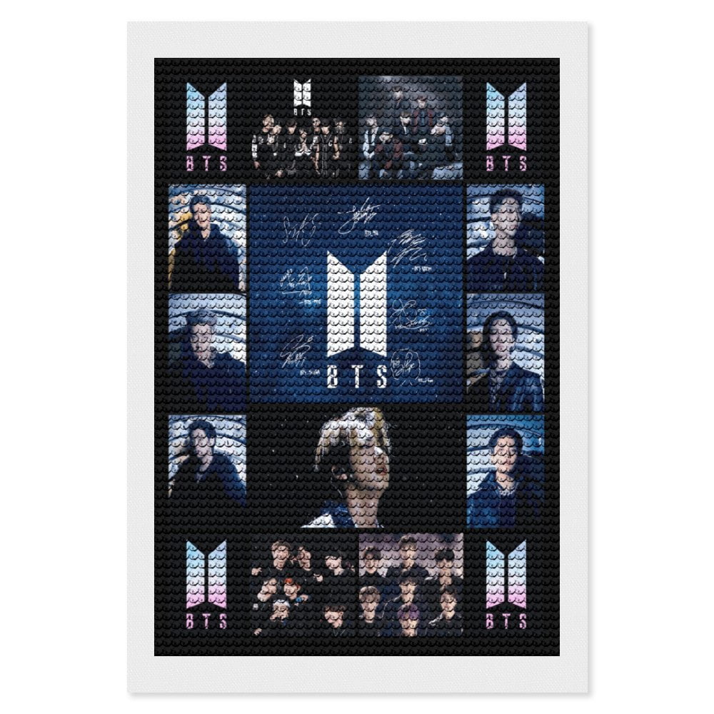 K-pop BTS DIY 5D Diamond Art Kits for Adults Diamond Art Diamond Art ...