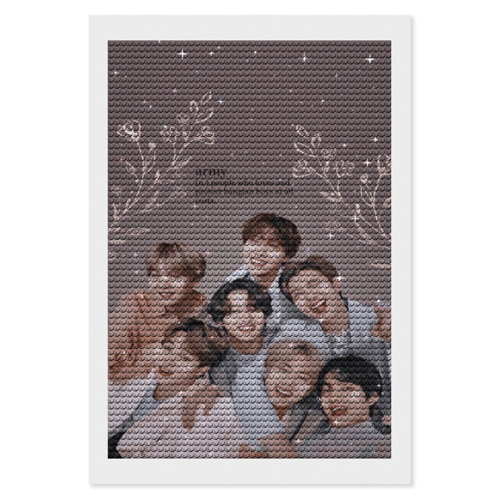 K-pop BTS DIY 5D Diamond Art Kits for Adults Diamond Art Diamond Art ...