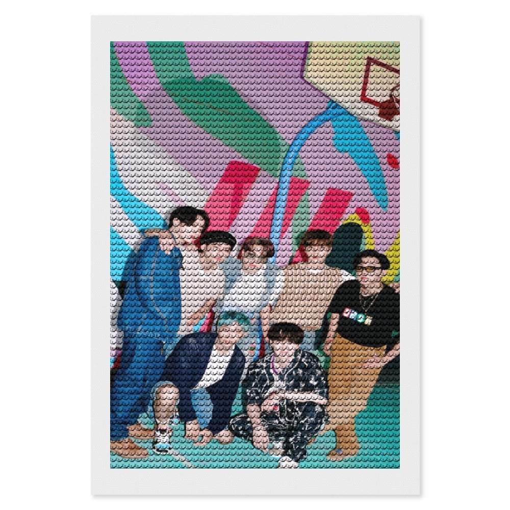 K-pop BTS DIY 5D Diamond Art Kits for Adults Diamond Art Diamond Art ...