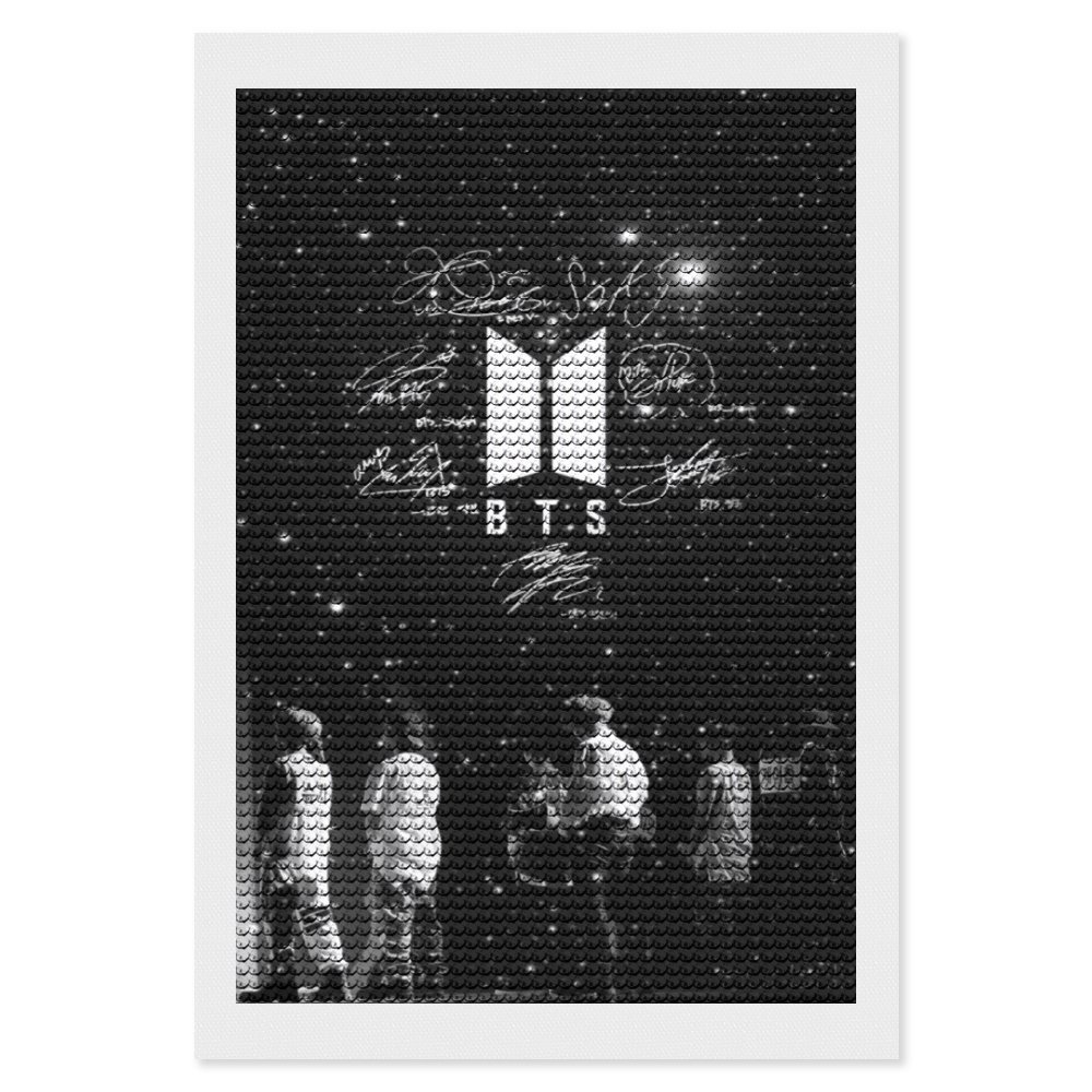 K-pop BTS DIY 5D Diamond Art Kits for Adults Diamond Art Diamond Art ...